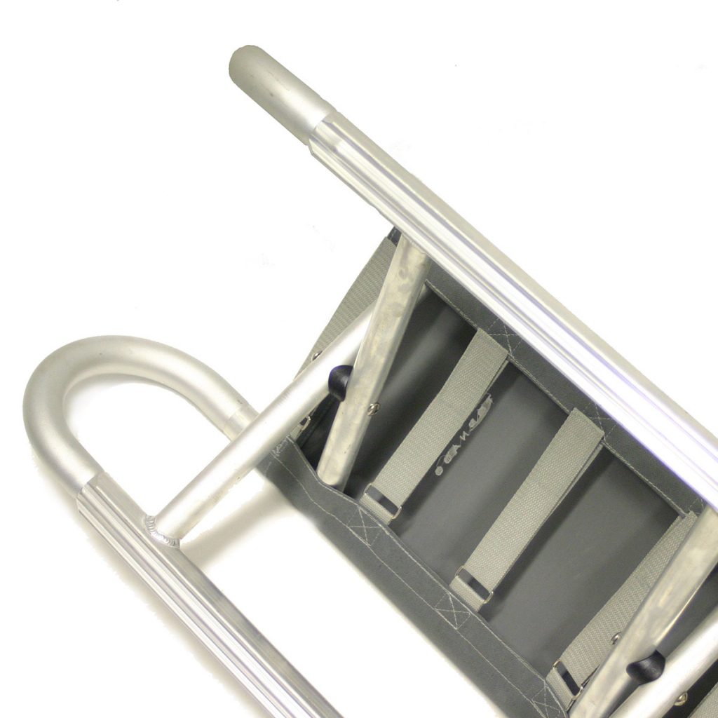 WOLF Alu Rodel Schlitten TORNADO, zerlegbar; nur 2,7kg - Wolf Schneeschuhe